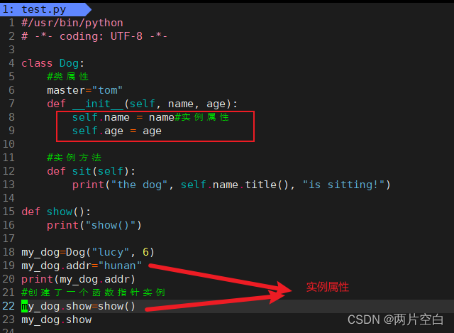 Python面向对象编程:类、实例化与特性详解 Csdn博客