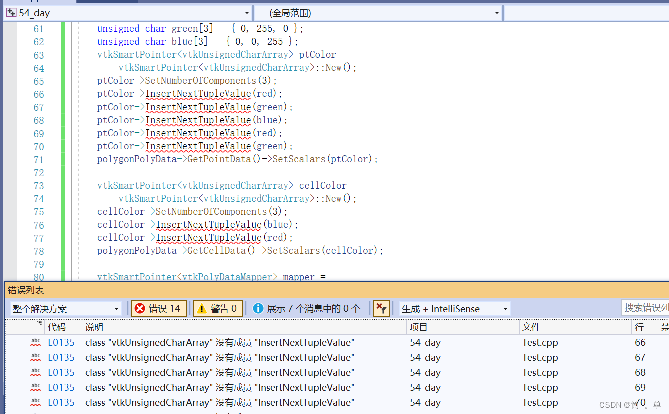VTK：图形进阶——VTKPolyData属性数据_vtkpolydatamapper-CSDN博客