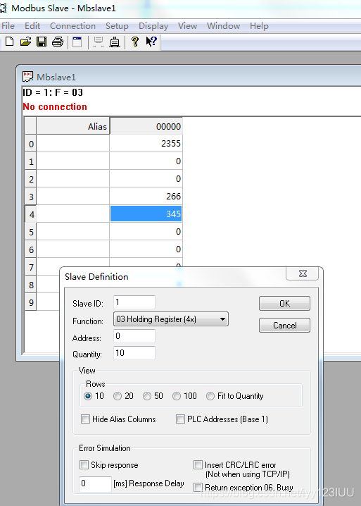 modbus 调试工具之modbus slave与modbus poll_modbusslave激活序列号-CSDN博客