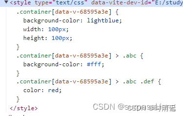 一文弄懂vue中样式穿透v-deep_vue deep-CSDN博客