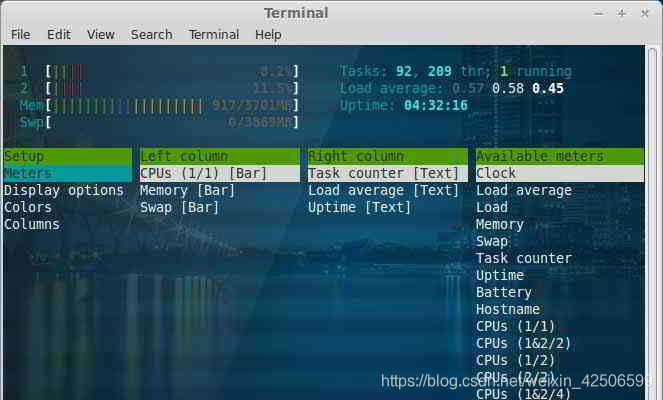 htop详解与top对比-CSDN博客