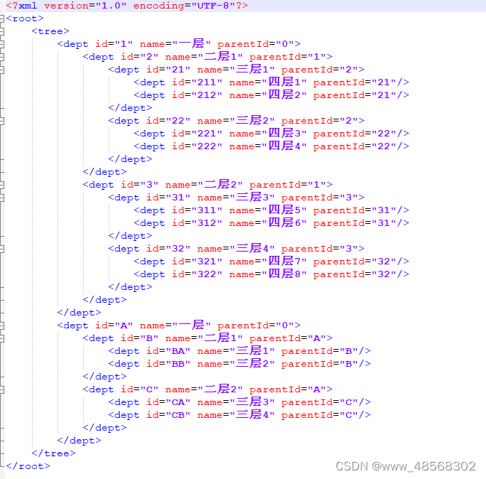 Java树形结构 根据父节点获取最底层节点数据 树形xmljava树结构怎样找到最底层 Csdn博客