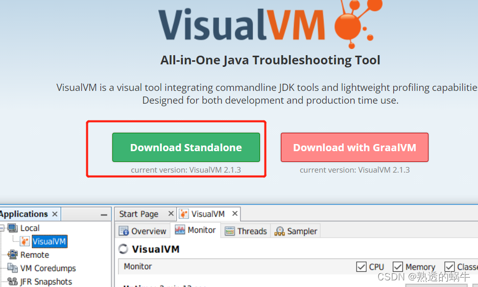 JvisualVm远程连接Docker构建的项目_jvisualvm链接远程docker容器-CSDN博客