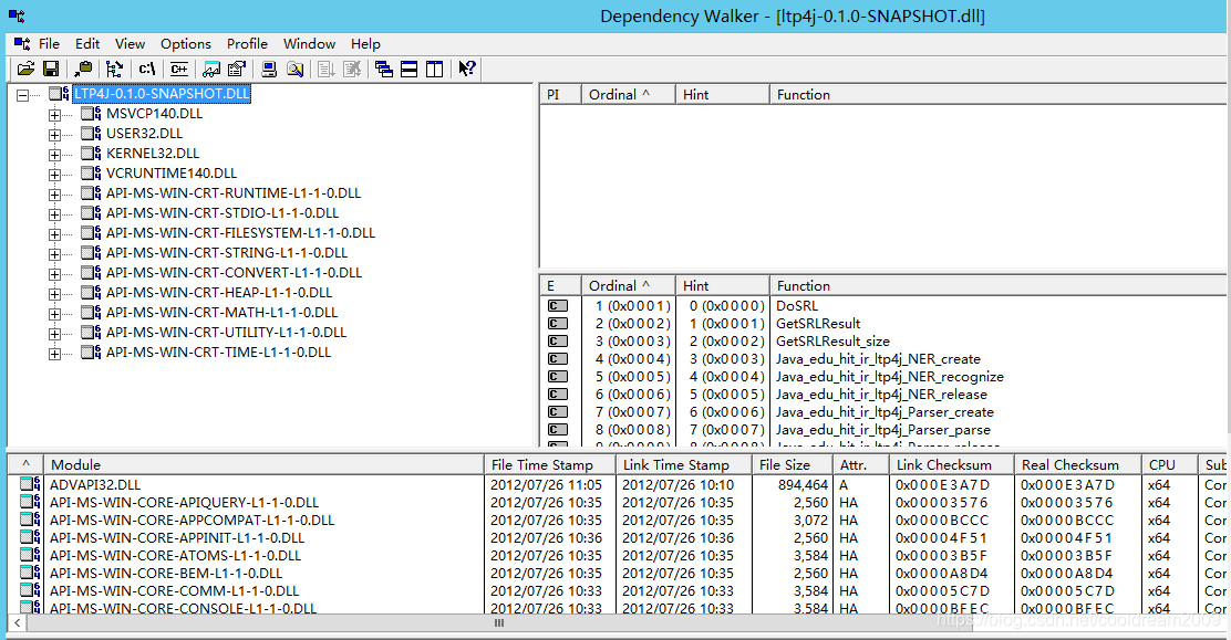 使用ltp4j碰到Can't find dependent libraries报错信息的问题解决-CSDN博客