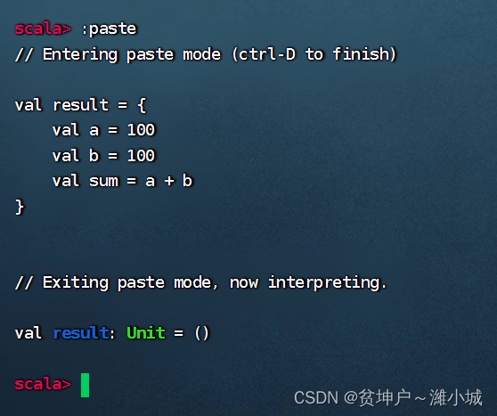 大数据处理学习笔记1.5 掌握Scala内建控制结构_scala中def定义外部不能访问的变量-CSDN博客