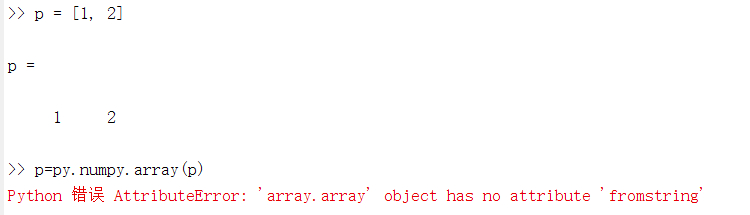 Matlab中调用python以及attributeerror问题的说明attributeerror Arrayarray Object Has No Attrib Csdn博客