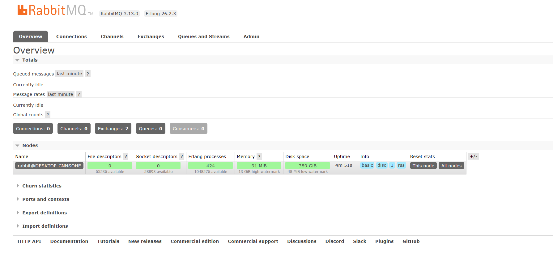 windows 10 下安装 rabbitMQ_win安装 rabbitmq3.13.0-CSDN博客