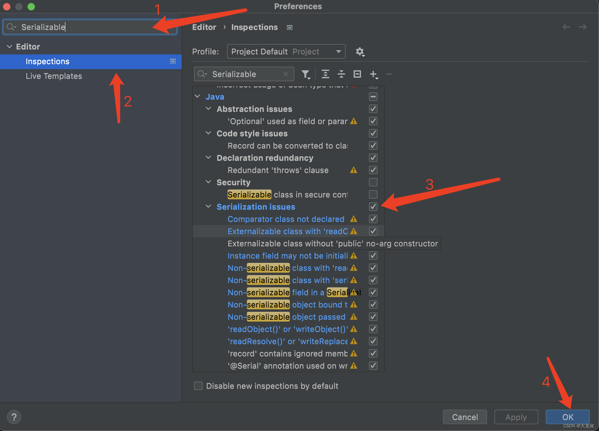 idea 快捷键&serialVersionUID_idea 快捷输入sid显示serialversionuid-CSDN博客