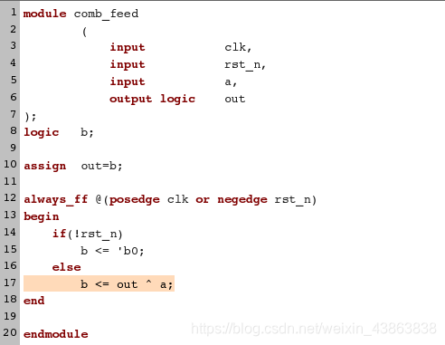 关于combinational loop(组合逻辑环)的一点探究_combination loop-CSDN博客