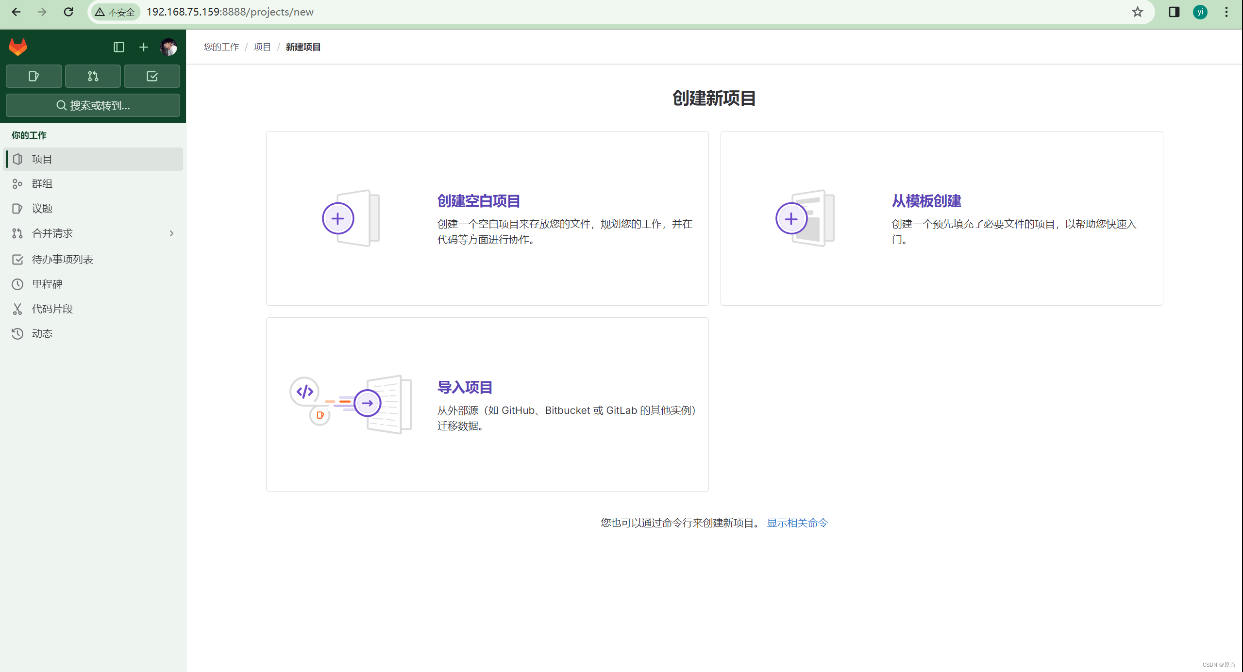 搭建GItlab实现自动化部署Springboot项目（超详细）_gitlab 自动化部署-CSDN博客