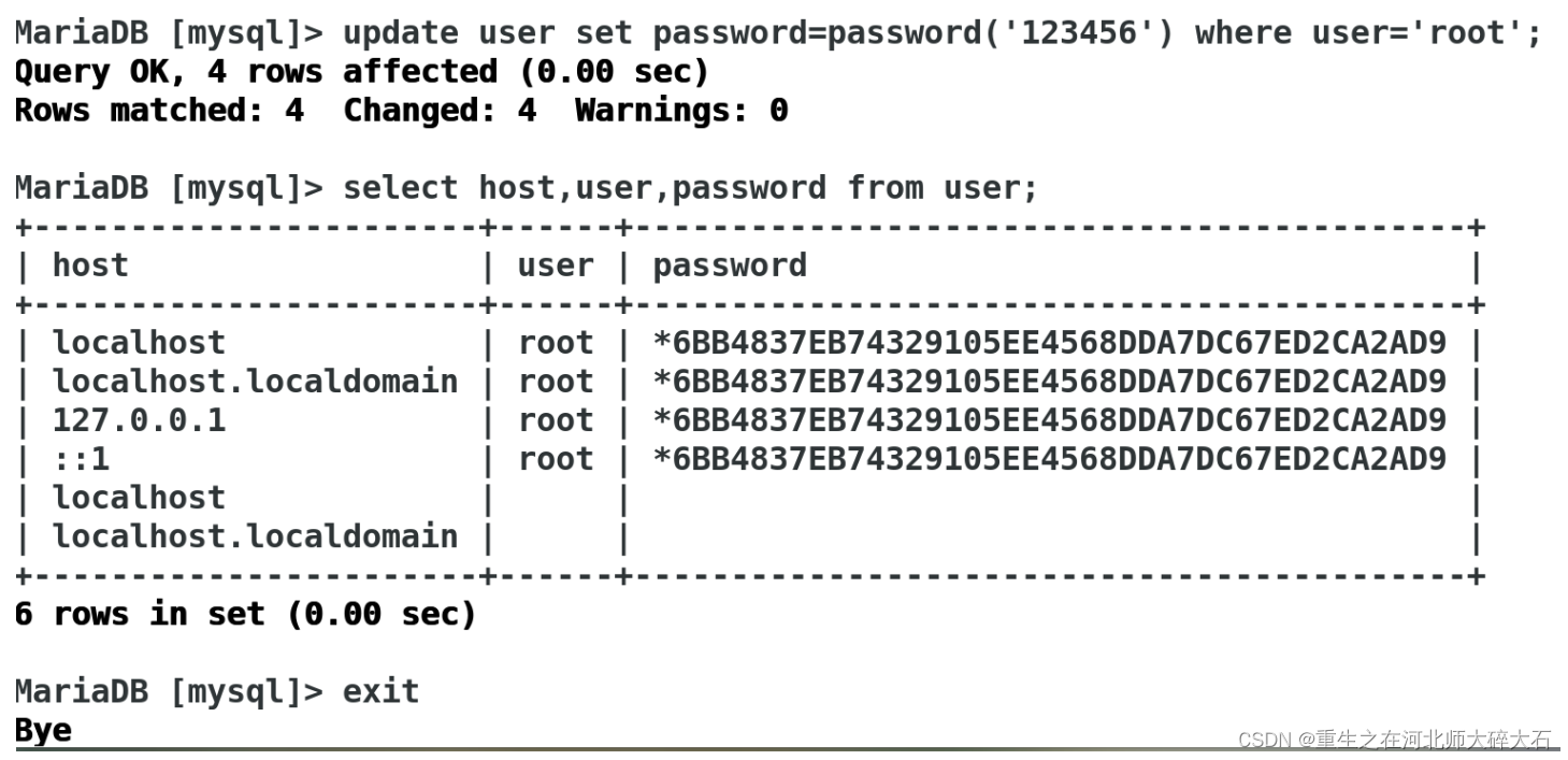 Mariadb数据库基础操作与数据类型详解,-CSDN博客