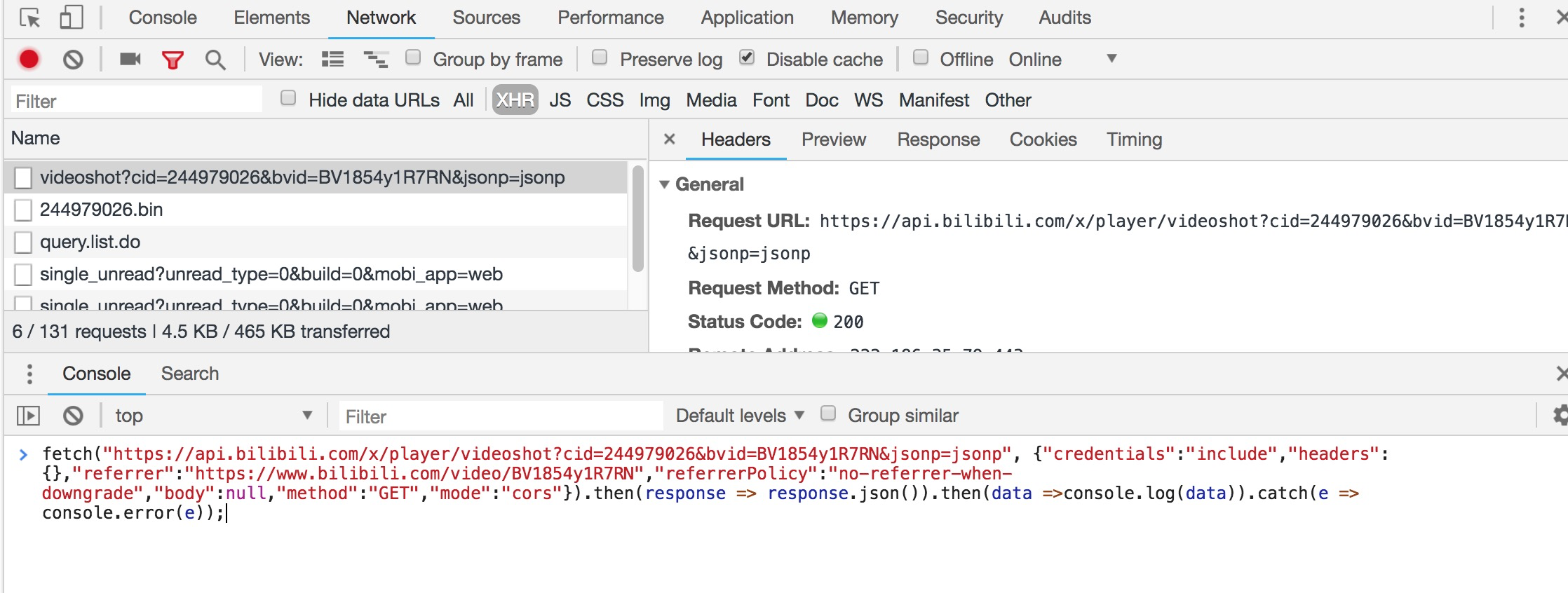 浏览器控制台copy as fetch用法-CSDN博客