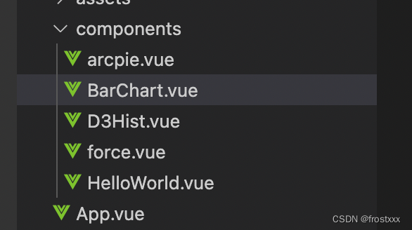 NodeJS+Vue3+D3 简单的直方图、力导图、饼图实现_vue直方图-CSDN博客