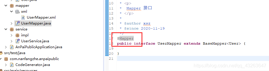 【BUG日记】Error creating bean with name ‘userServiceImpl‘: Unsatisfied dependency expressed through ...