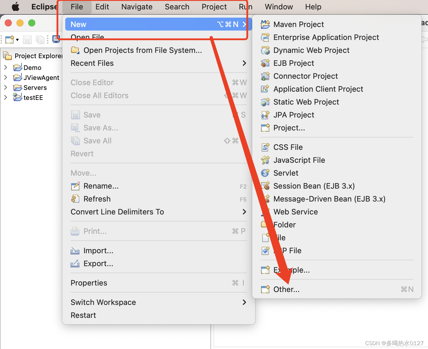 Mac版Eclipse配置tomcat_mac eclipse集成sever 配置tomcat-CSDN博客
