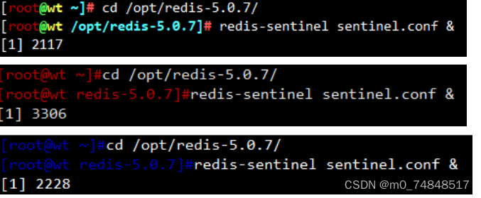 Redis 集群部署实验（主从复制、哨兵、集群）-CSDN博客