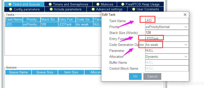 stm32cubeMX+FreeRTOS（1）——点灯_osdelay(1);-CSDN博客