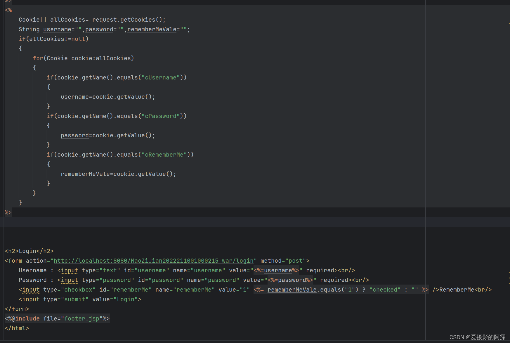 关于JSP的MVC设计（新手小白白week8速看）_jsp mvc入门案例-CSDN博客