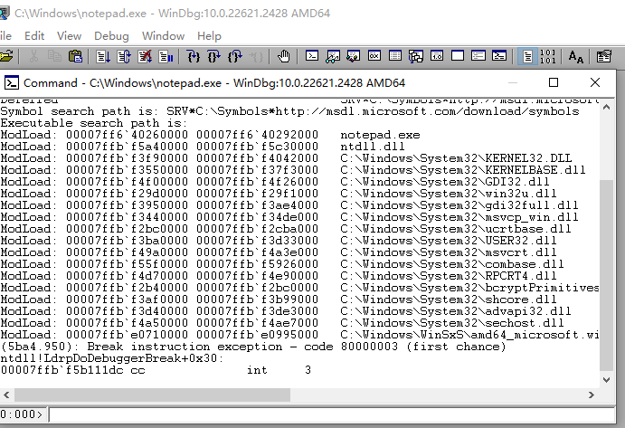 WinDbg用户模式调试基础_ntusergetmessage-CSDN博客