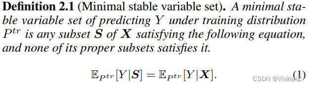 【论文导读】Stable Learning via Sparse Variable Independence-CSDN博客