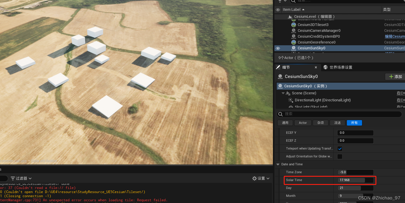 【UE5 Cesium】03-Cesium for Unreal 添加本地数据集_ue5blank 3d tilestileset-CSDN博客