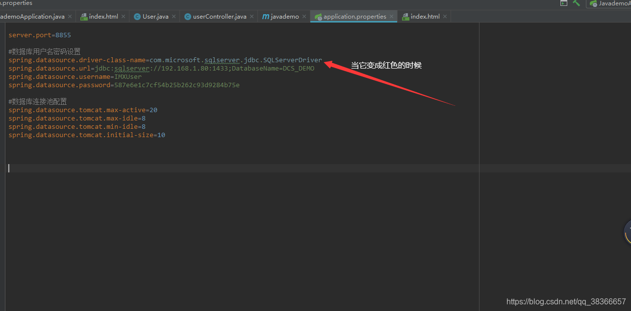 【SpringBoot】------ application.properties 配置 com.microsoft.sqlserver ...