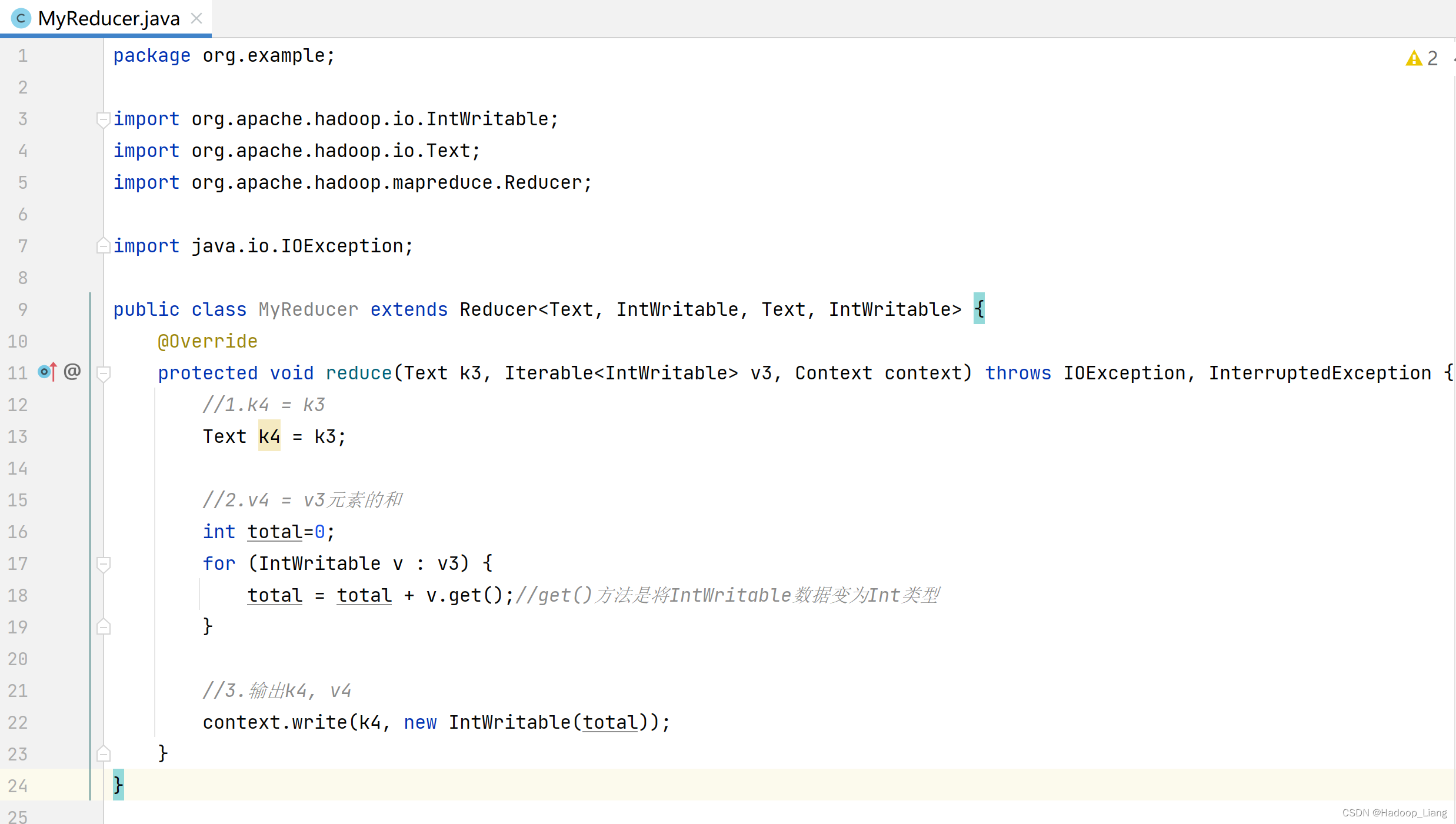 MapReduce WordCount程序实践（IDEA版）_idea mapreduce-CSDN博客