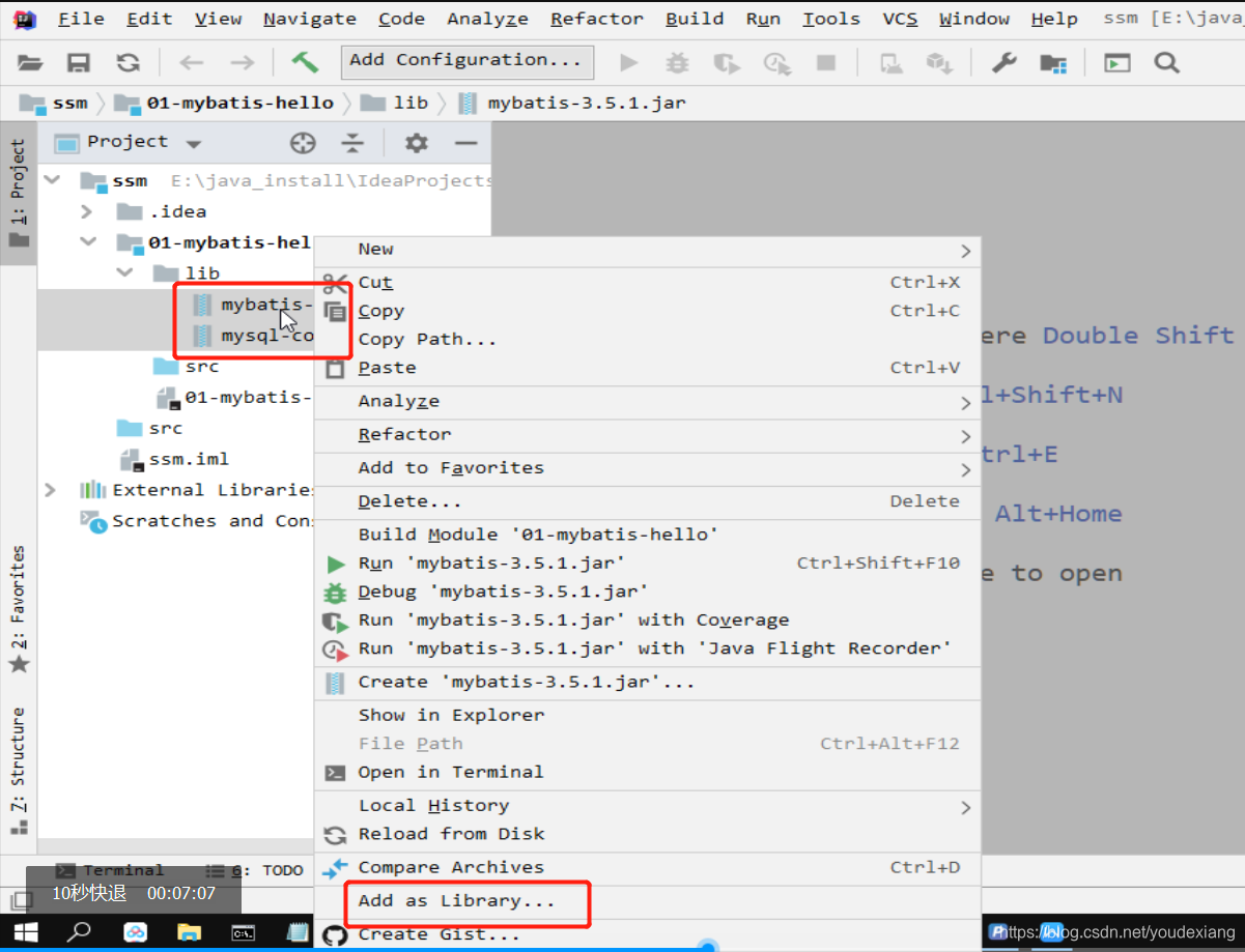 Java项目在idea中添加jar包_java.io jia包-CSDN博客