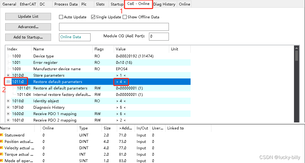 TwinCAT 中读取第三方伺服的 CoE 参数_twincat coe-CSDN博客