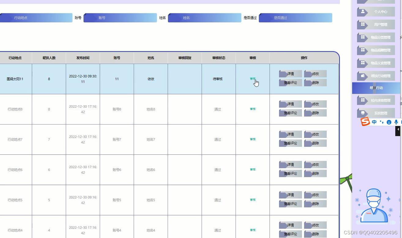 java校园爱心帮扶义卖互助平台vue+springboot-CSDN博客