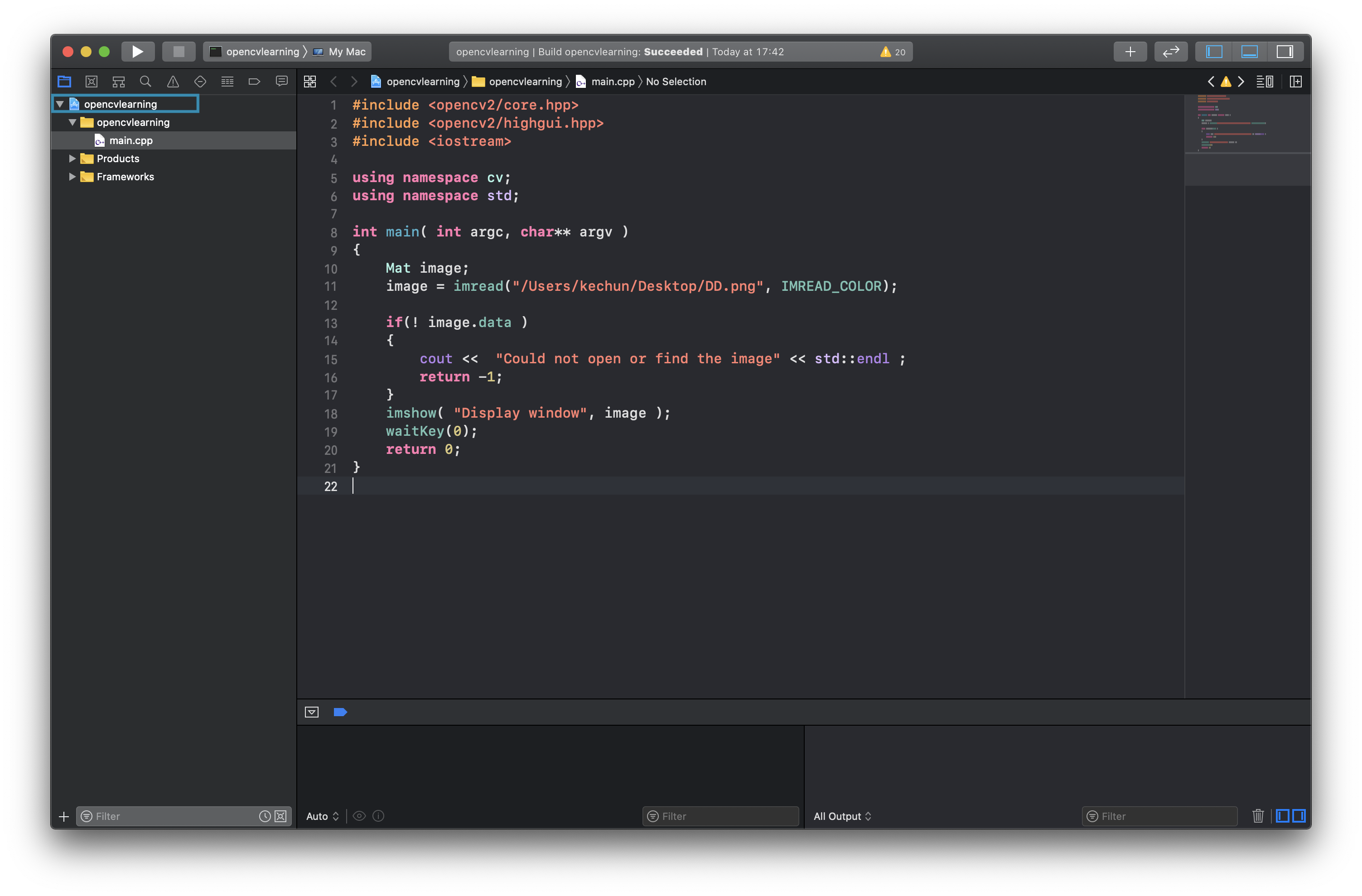 OpenCV + Xcode（环境配置）_link binary with binaries-CSDN博客
