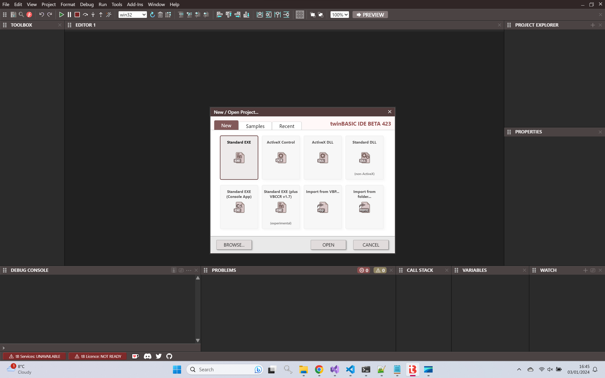 VB7终于成功上市，3年蛰伏10年磨一剑,代替VB6指日可待_twinbasic-CSDN博客