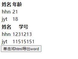HTML导出为word：jquery.exportWord.js_jquery.wordexport-CSDN博客