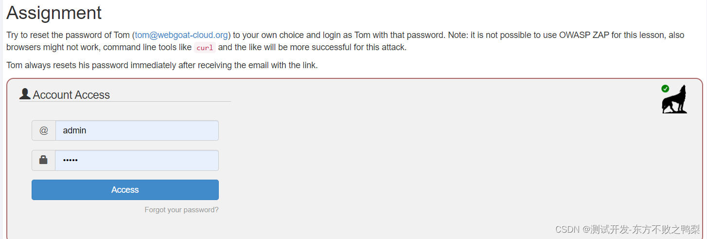 webgoat- Identity & Auth Failure 识别和认证失败-CSDN博客