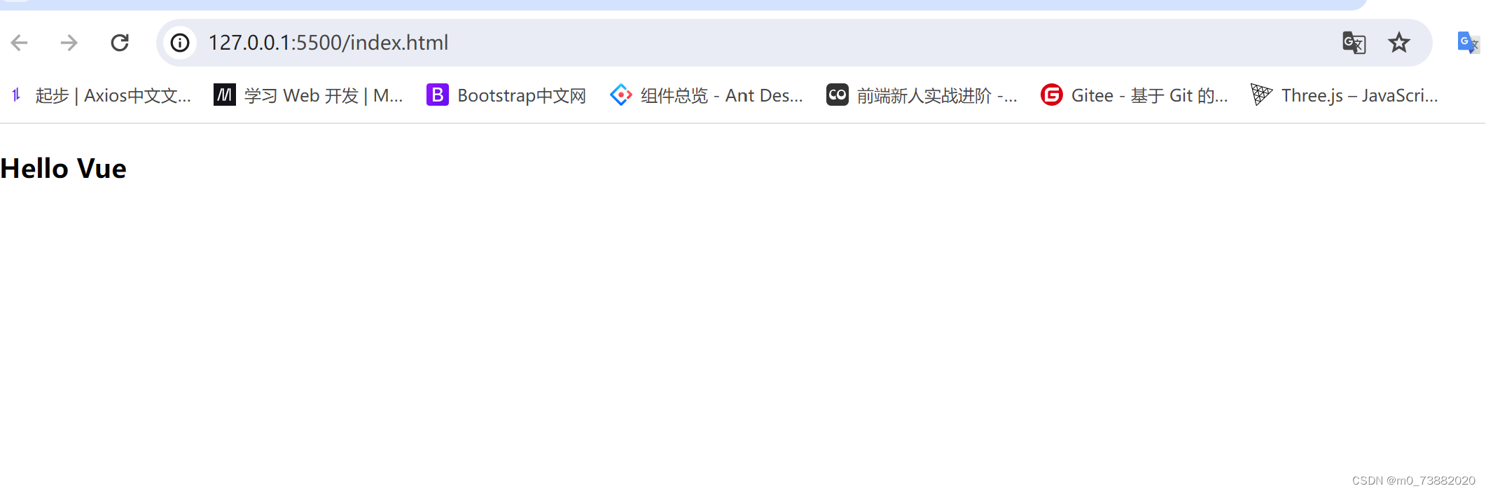 Vue2 的一个小实例和常用指令_vue2综合案例-CSDN博客