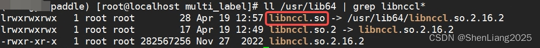 Paddle多卡多个GPU并行运行之libnccl.so NCCL离线安装及配置详解 The third-party dynamic library (libnccl.so) that ...