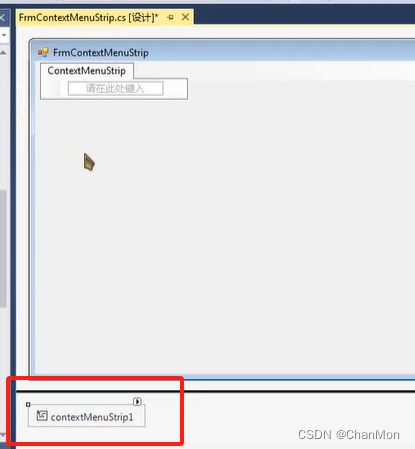 C# WinForm —— 33 ContextMenuStrip介绍_winform contextmenustrip-CSDN博客