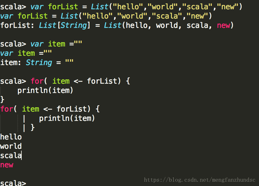 Scala这一路 之 高级语法1-循环_scala中if else高级用法-CSDN博客