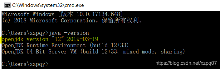 Windows10下载安装openjdk12及配置环境变量_openjdk环境变量配置-CSDN博客