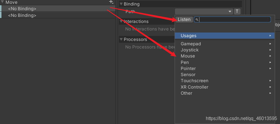 Unity3D关于InputSystem的简单使用（一）_unity的inputsystem怎么用-CSDN博客
