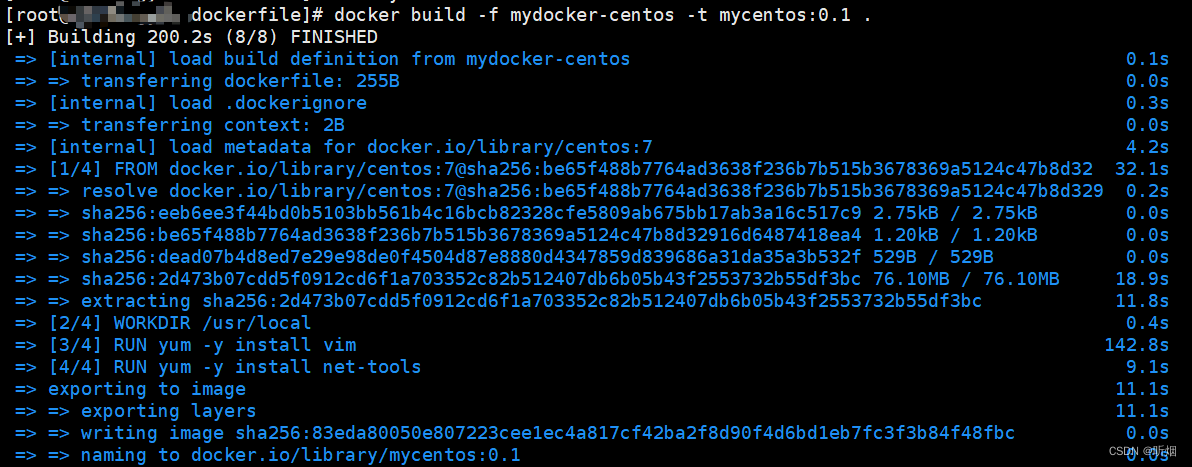 Dockerfile创建CentOS镜像与yum下载问题-CSDN博客