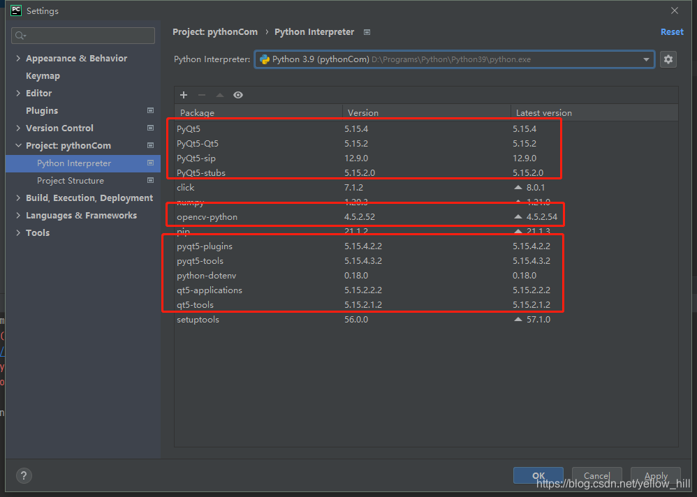 Pycharm Tips01 - 配置Python版本并适配的QT版本 - PyQT6_pycharm兼容python版本-CSDN博客