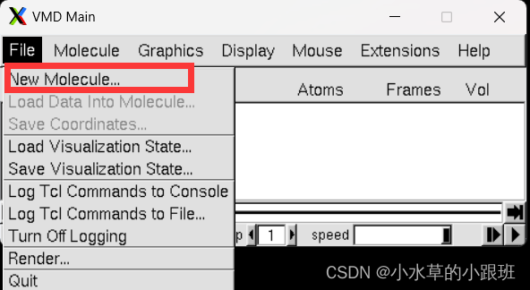 amber+vmd+cpptraj动力学分析及作图_amber中的mdcrd文件怎么导入vmd-CSDN博客