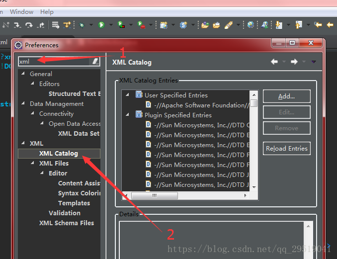 eclipse中配置DTD文件，使书写struts.xml拥有代码提示_dtd文件允许下载设置-CSDN博客