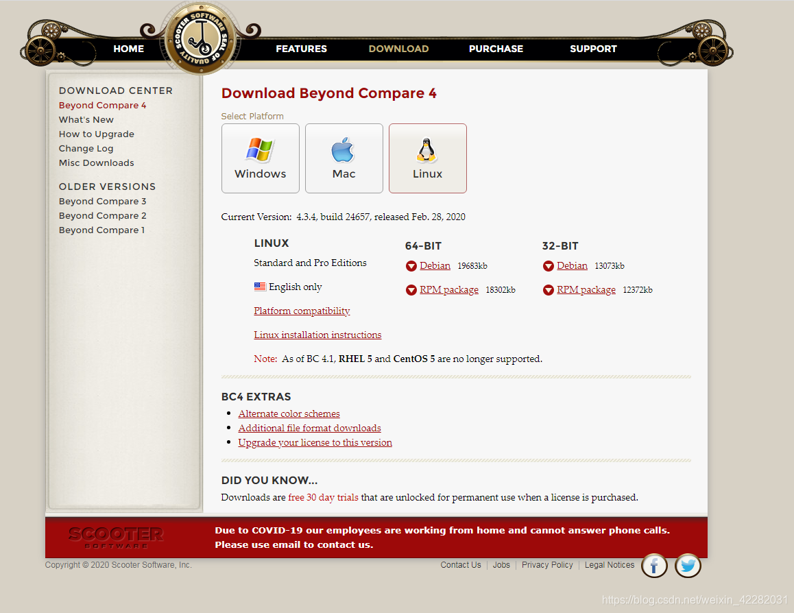 Linux下安装beyond compare 4.x.x_beyondcompare linux-CSDN博客