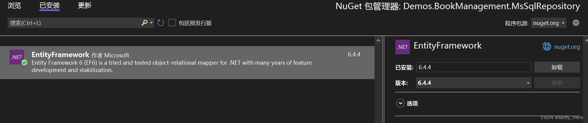 System.MissingMethodException问题、using system.data.entity not found以及 ...