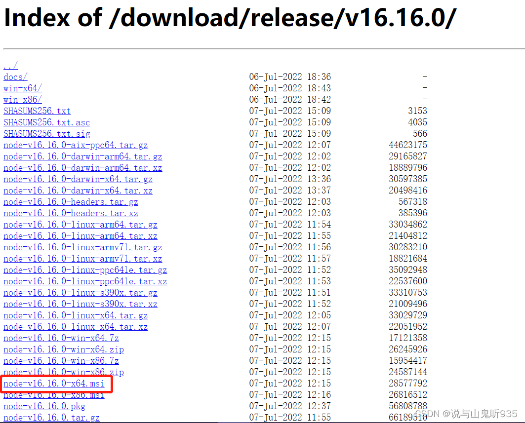 安装Node.js、Vue-cli脚手架记录_node-v16.16.0-x64.msi-CSDN博客