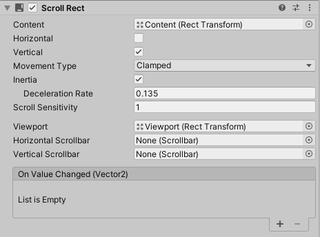 Unity ScrollRect & Layout Group & Content Size Fitter & Mask 使用滑动列表的几项要点_unity content size ...