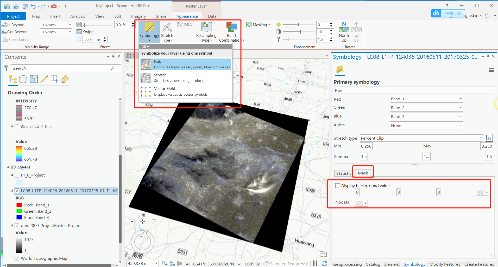 ARCGIS Pro中nodata的位置在哪里_arcgis pro 显示nodata区域-CSDN博客