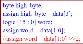 Systemverilog 压缩数组 packed-CSDN博客